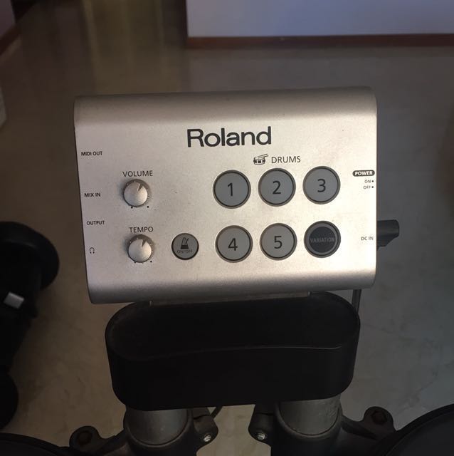 Roland Electric Drum Set, Hobbies & Toys, Music & Media, Musical ...
