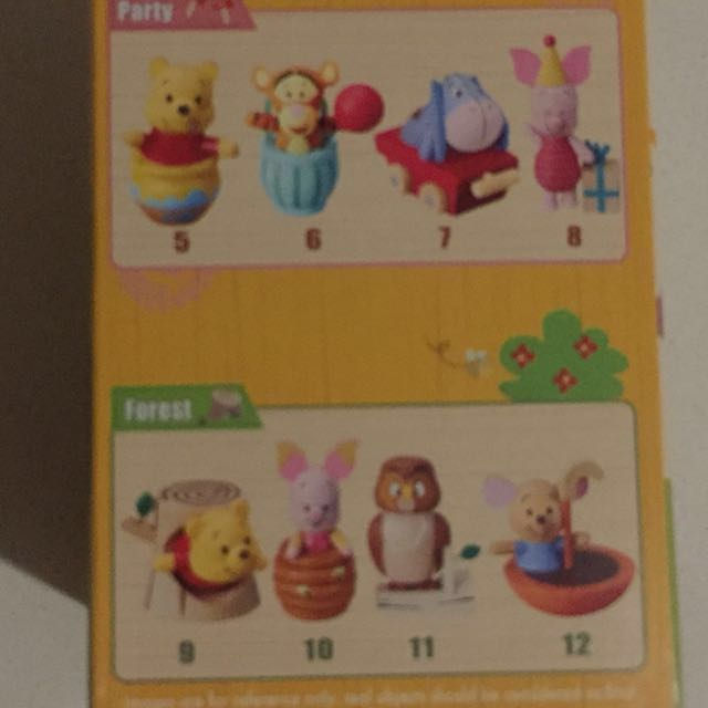 Sale 7-11 711 Pooh Bear and friends piglet tigger Eeyore kangaroo ...