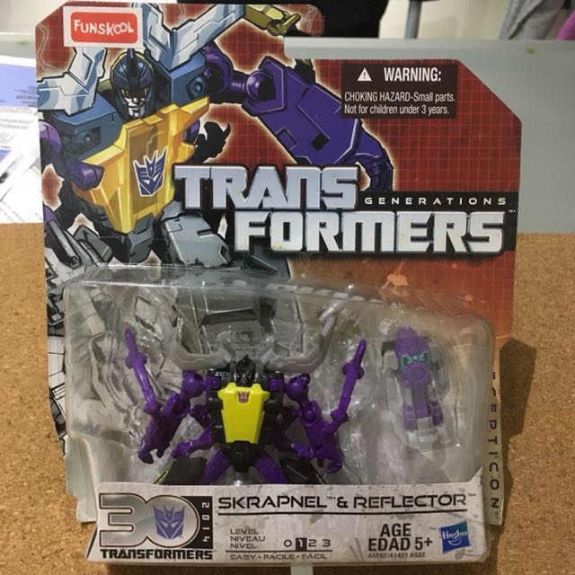 Transformers Generation Skrapnel & Reflector, Hobbies & Toys, Toys ...