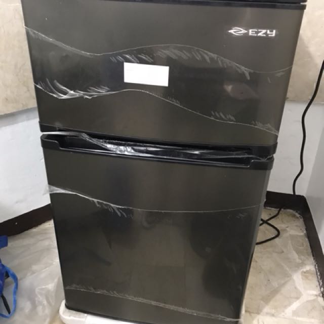Ezy ES-88F Refrigerator 3.2 cu.ft. (Stainless Gray) 09226047141, TV ...