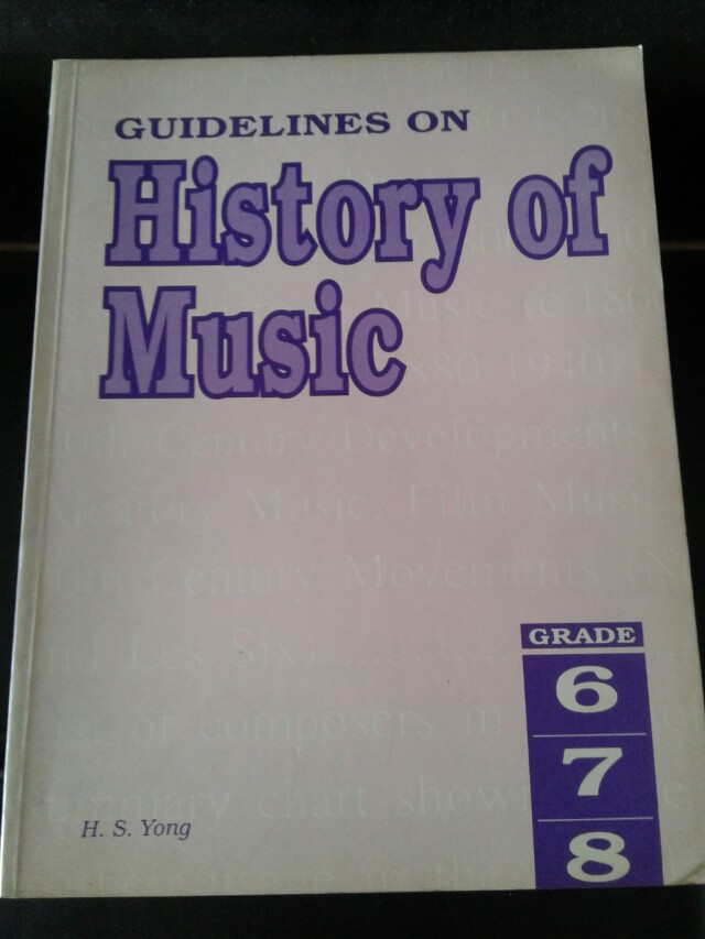Guidelines on history of music-grade 6,7,8, Hobbies & Toys, Books ...