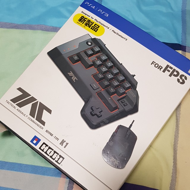 Hori TAC K1 Controller for PS4/PS3, Video Gaming, Gaming Accessories ...
