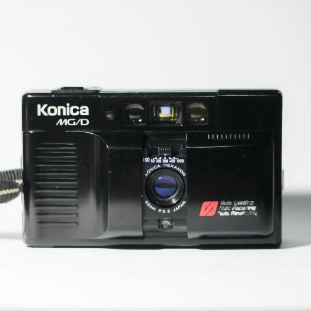 Konica MG Auto Focus Point and Shoot 35mm Film Camera, Photography ...
