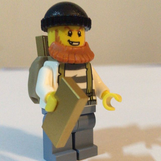 LEGO Generic Robbers Minifigure, Hobbies & Toys, Toys & Games on Carousell