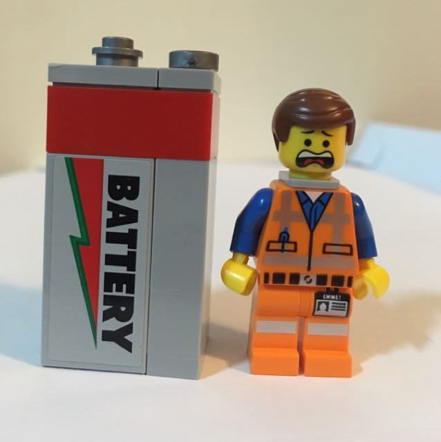 LEGO Movies Emmet Carry Battery Minifigure, Hobbies & Toys, Toys ...