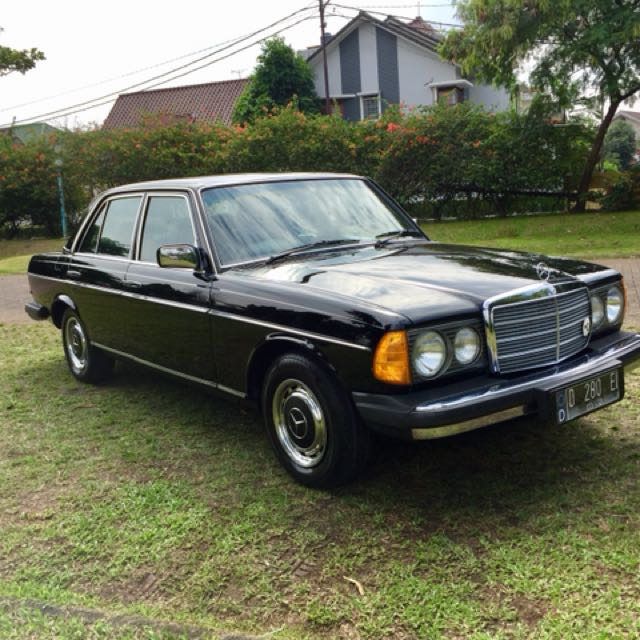 Mercedes benz tiger w123 280E, Mobil & Motor, Mobil untuk Dijual di Carousell