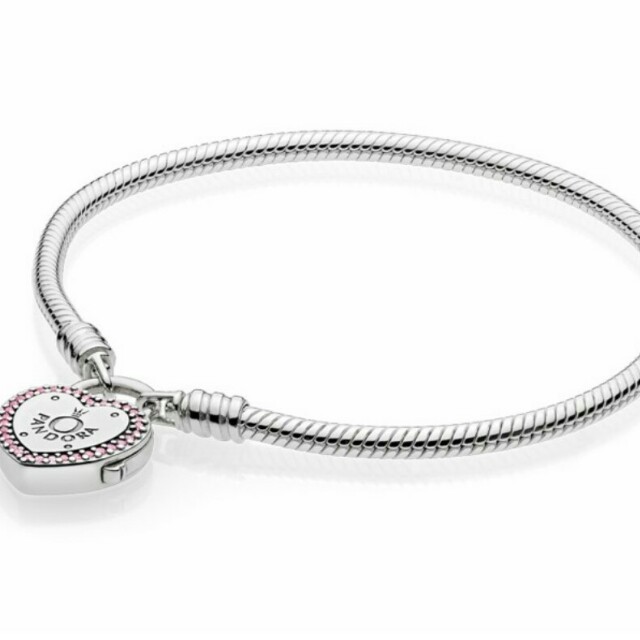 Pandora Heart Lock, Women's Fashion, Jewelry & Organizers, Precious ...