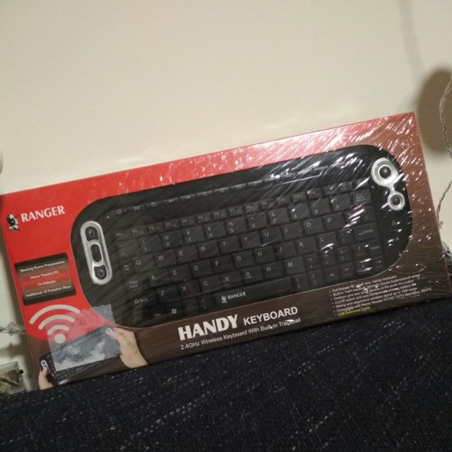 Ranger Handy wireless keyboard with trackball BNIB, Computers & Tech, Parts & Accessories ...