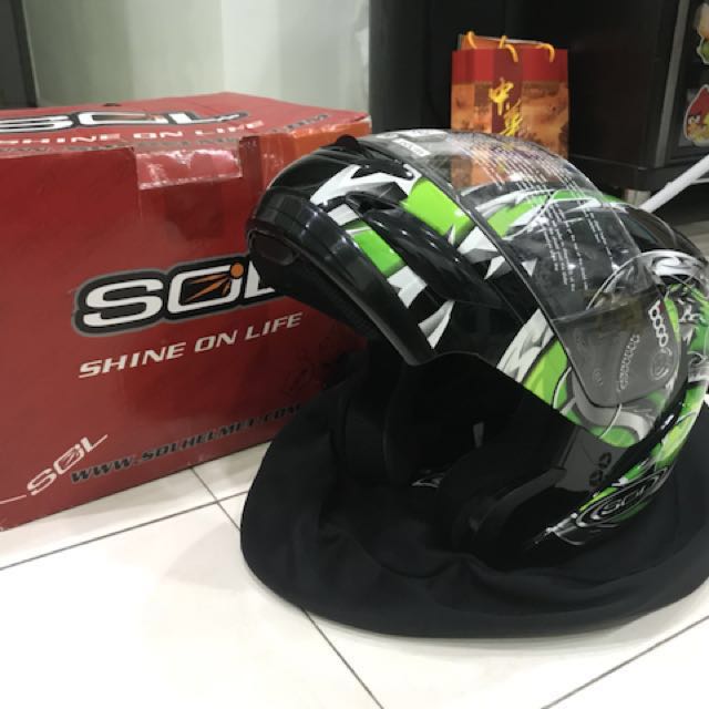SOL Helmet-Brand New, Motorcycles, Motorcycle Apparel on Carousell
