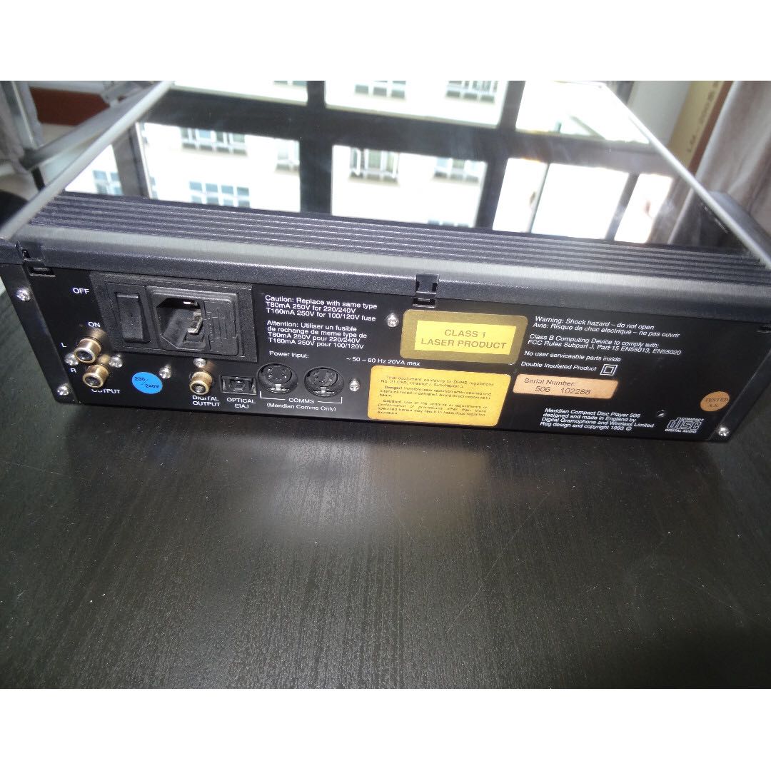 Vintage Meridian CD Player 506, Audio, Portable Music Players on Carousell