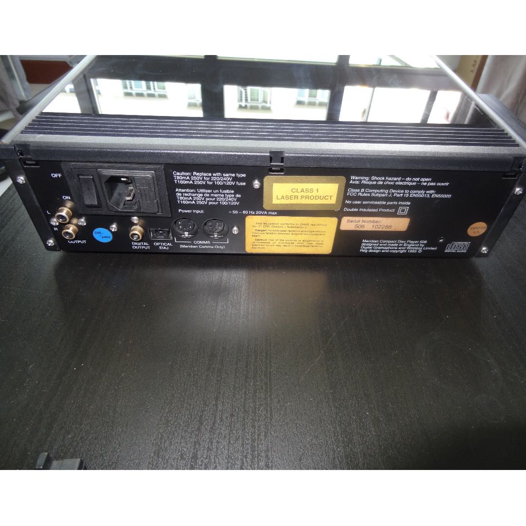 Vintage Meridian CD Player 506, Audio, Portable Music Players on Carousell