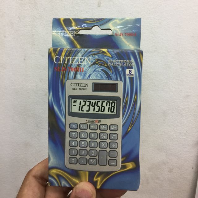 Citizen mini calculator, Hobbies & Toys, Stationery & Craft, Stationery ...