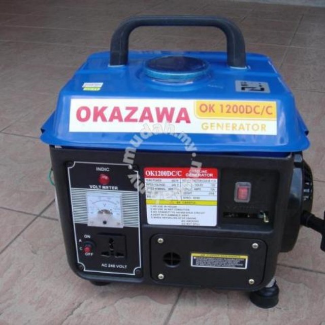 Generator Baru Jenama Okazawa 240V 650W Petrol, Auto Accessories on ...