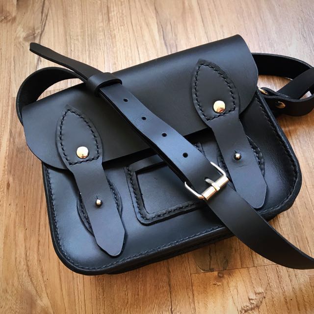 Handmade Leather Satchel (mini), Hobbies & Toys, Stationery & Craft ...