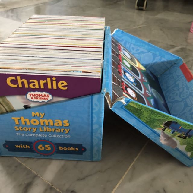 My Thomas Story library full set 65 books, Hobbies & Toys, Books ...