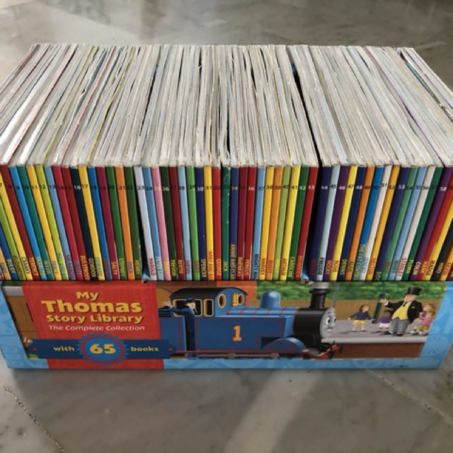 My Thomas Story library full set 65 books, Hobbies & Toys, Books ...