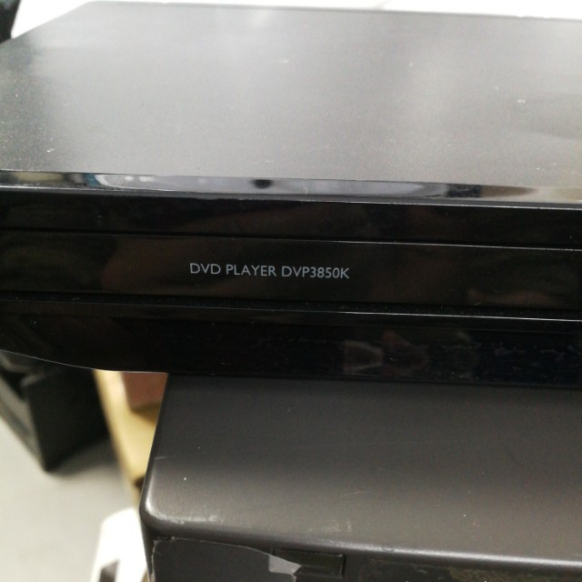 Philips DVD player DVP3850K, 家庭電器, 電視 & 其他娛樂, 藍光及播放器 - Carousell