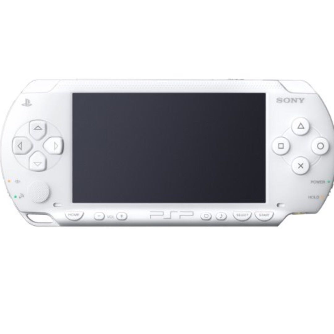 Sony Playstation Portable 2000 Slim & Lite (Ceramic White), Video ...