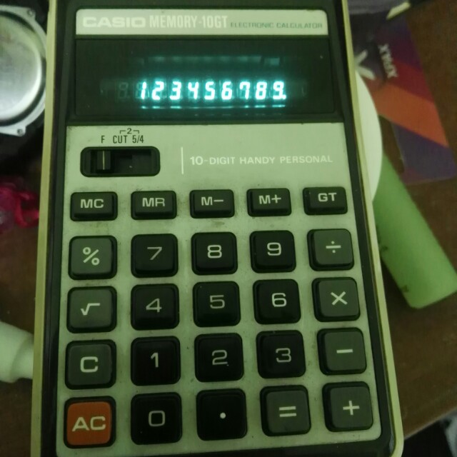 Vintage Casio Memory-10GT, Computers & Tech, Parts & Accessories, Computer Parts on Carousell