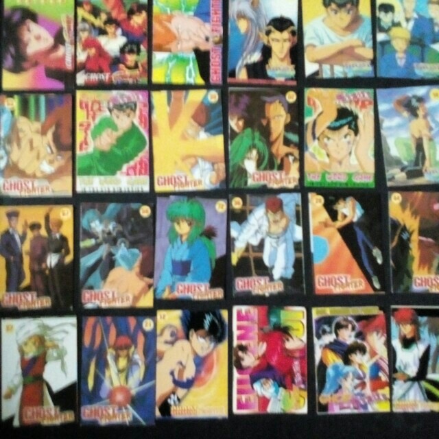 Yuyu Hakusho Ghost Fighter teks cards, Hobbies & Toys, Toys & Games on ...