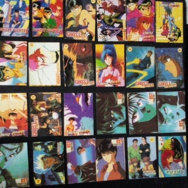 Yuyu Hakusho Ghost Fighter teks cards, Hobbies & Toys, Toys & Games on ...