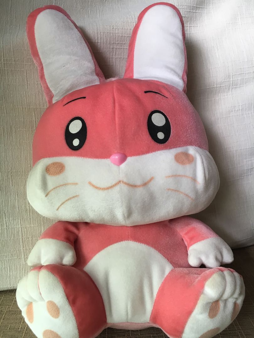 Big rabbit plush, Hobbies & Toys, Toys & Games on Carousell