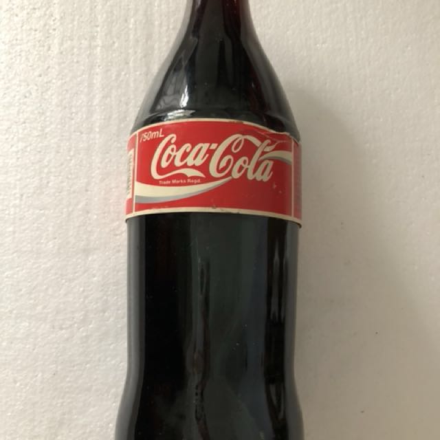 Coke Collectible Australian 750ml Glass Bottle Label Slightly Torn Everything Else On Carousell