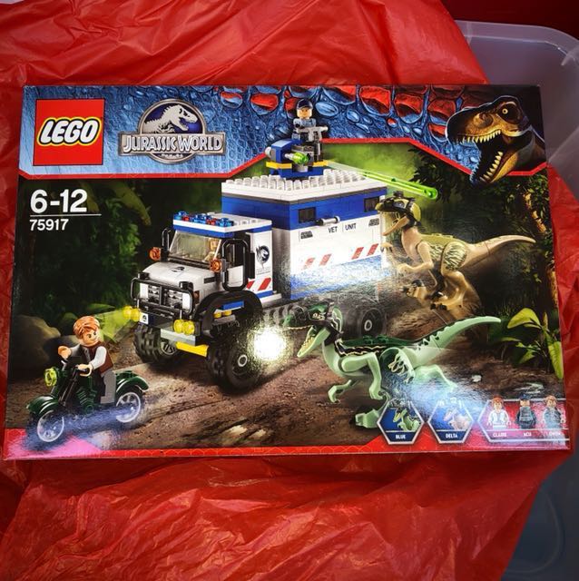 Dinosaurs Lego 75917 Raptor Rampage Jurassic World Jurassic Park CNY ...