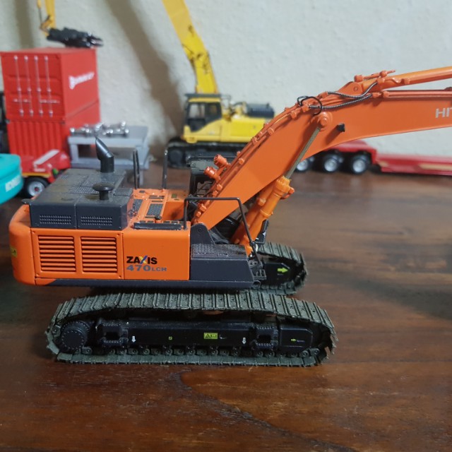 Hitachi Zaxis 470LCH 1/50, Hobbies & Toys, Toys & Games on Carousell