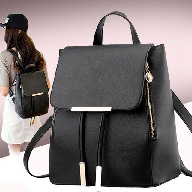 (INSTOCKS) Korean Backpack, Women's Fashion, Bags & Wallets, Backpacks ...