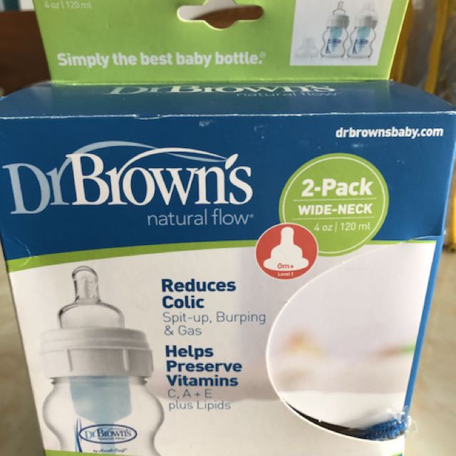 Natural flow reduce colic milk bottle 2 packs, Babies & Kids, Nursing ...