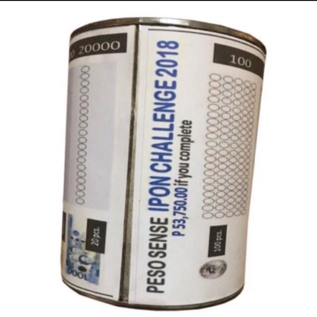 Peso Sense Ipon Challenge Alkansya, Hobbies & Toys, Stationary & Craft ...