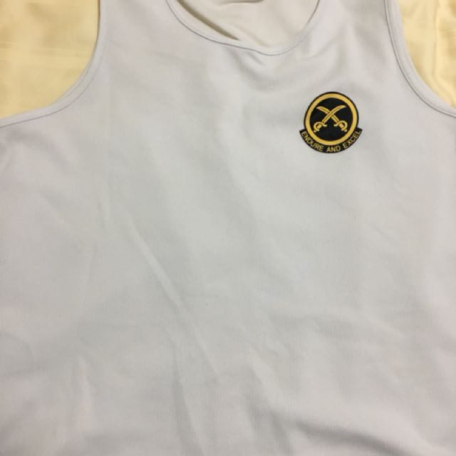 SAF PTI Singlet Retro Old School - reserved , Men's Fashion, Activewear ...