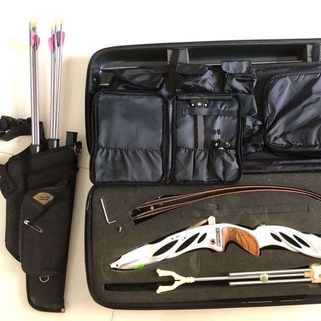 Samick Masters Archery Recurve Bow Full Set, Sports Equipment, Sports ...