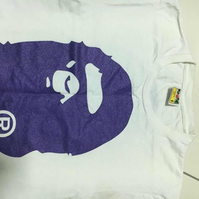 Bape A Bathing Ape tee, Men's Fashion, Tops & Sets, Tshirts & Polo Shirts on Carousell