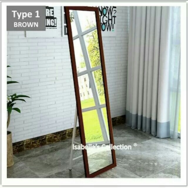BN FREE DELIVERY Mirror Stand Full Body Mirror, Furniture & Home Living ...