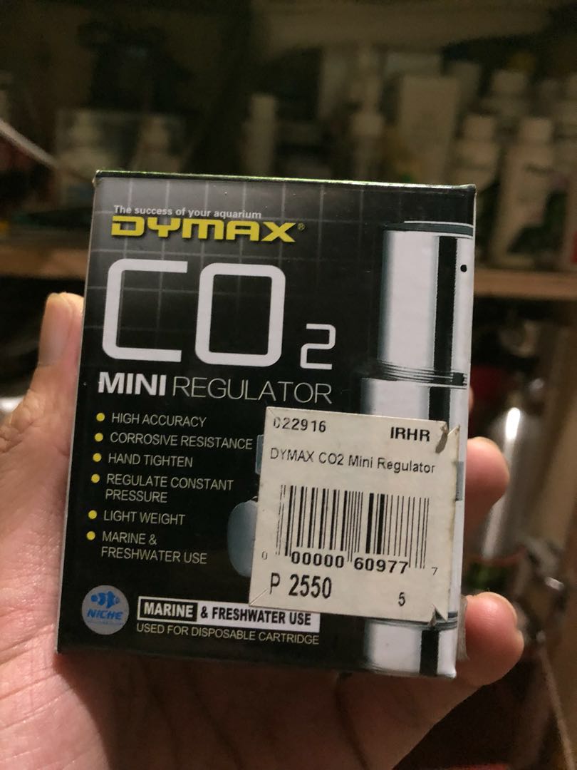 Dymax CO2 mini regulator, Pet Supplies, Homes & Other Pet Accessories on Carousell