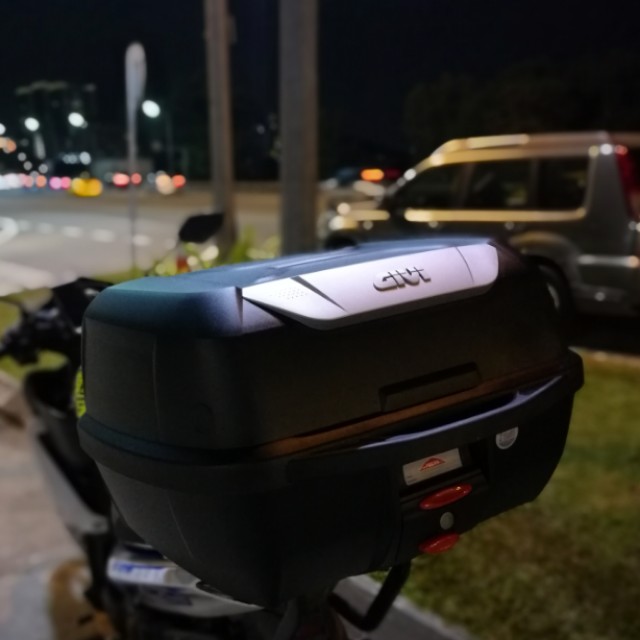 GIVI BOX 43L TOP BOX / LC135 / HONDA RS / YAMAHA Y150, Auto Accessories ...
