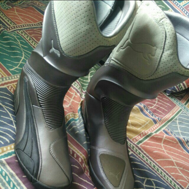 Puma Riding Shoe, Motorcycles, Motorcycle Apparel on Carousell