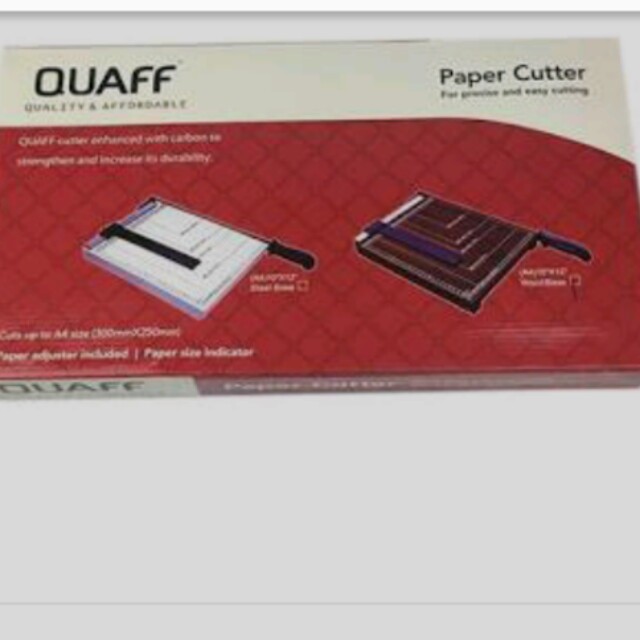 Quaff A4 Paper Cutter, Hobbies & Toys, Stationary & Craft, Craft ...