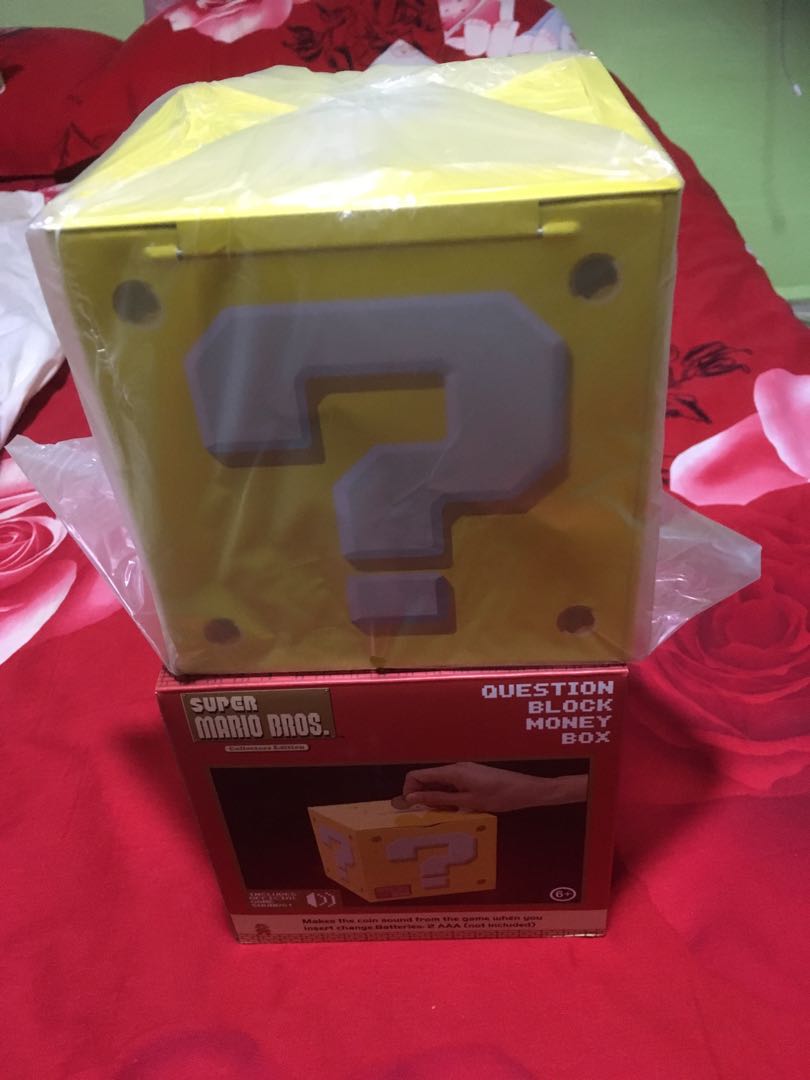 Super Mario Bros coin box, Vintage & Collectibles, Religious Items on ...
