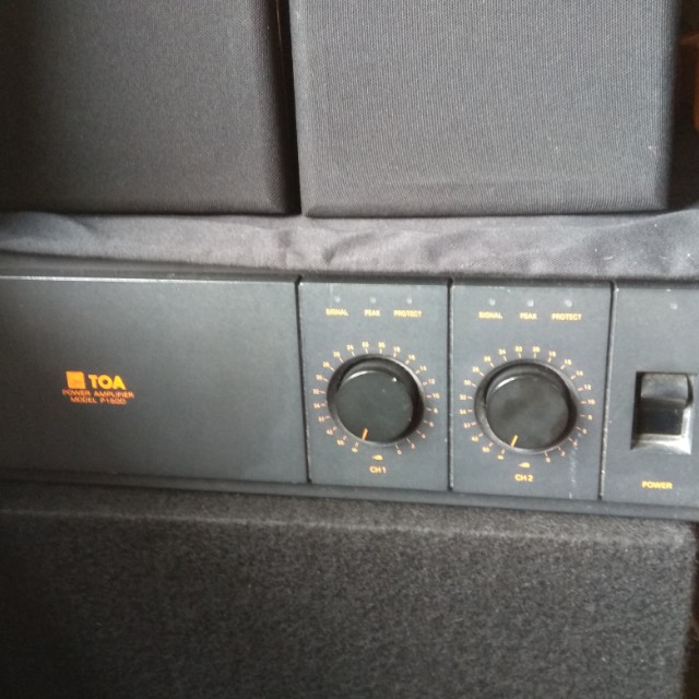 Toa Power Amplifier Model P-150D ( price fixed ), Audio, Other Audio ...