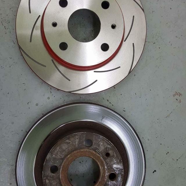 TRW XPS sport performance brake disc rotor, Auto Accessories on Carousell