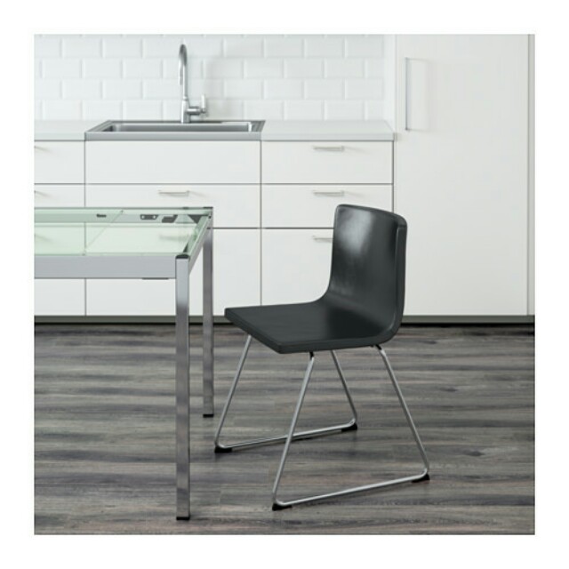 2 x IKEA BERNHARD chair, pistachio green, Furniture & Home Living ...