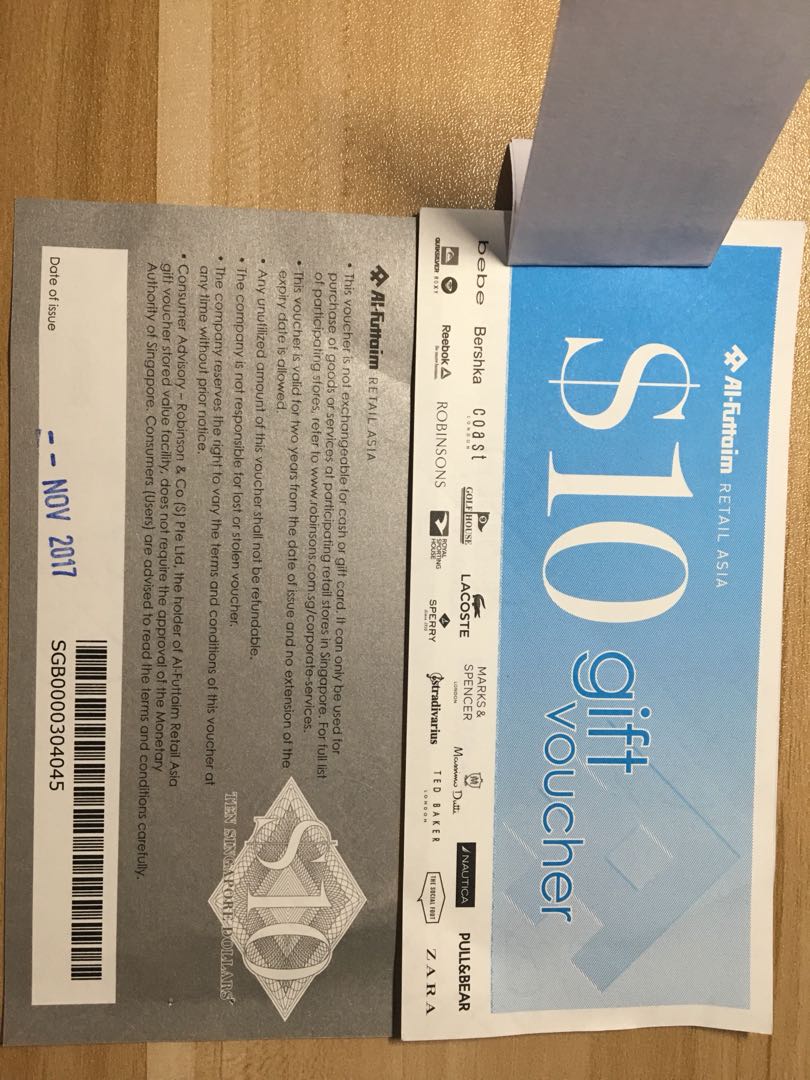 $300 face value Takashimaya Vouchers, Tickets & Vouchers, Vouchers on ...