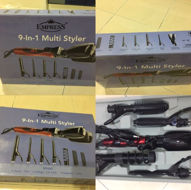 9-in-1 Muti Hair Styler, Beauty & Personal Care, Hair on Carousell