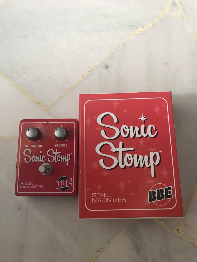 BBE Sonic Stomp Pedal, Hobbies & Toys, Music & Media, Music Accessories ...