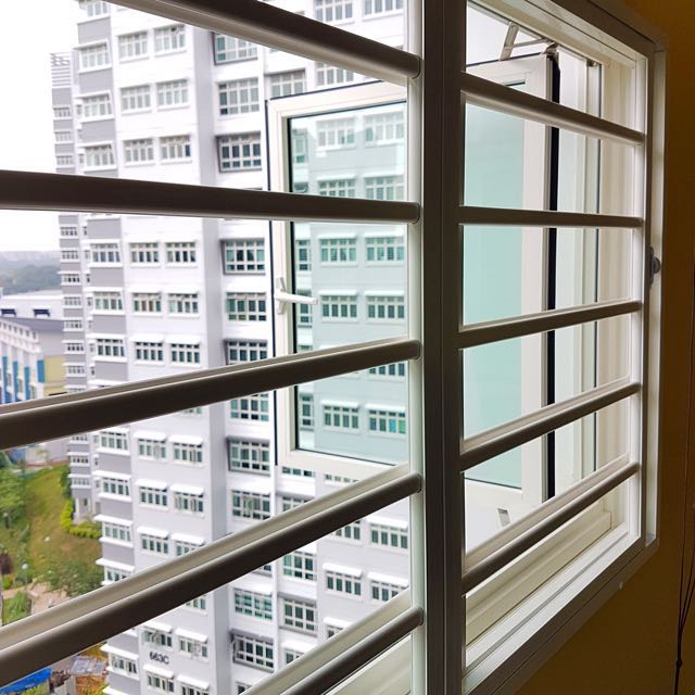 BTO grille And Service Yard Window Package, Furniture & Home Living ...