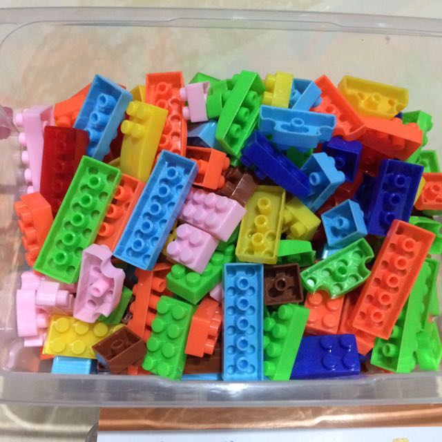 Building blocks Lego inspired with tub, Hobbies & Toys, Toys & Games on ...