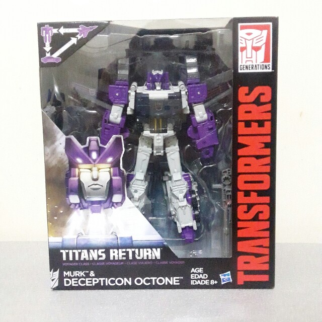 Hasbro Transformers Titans Return Octone (Tankor/Octane), Hobbies ...